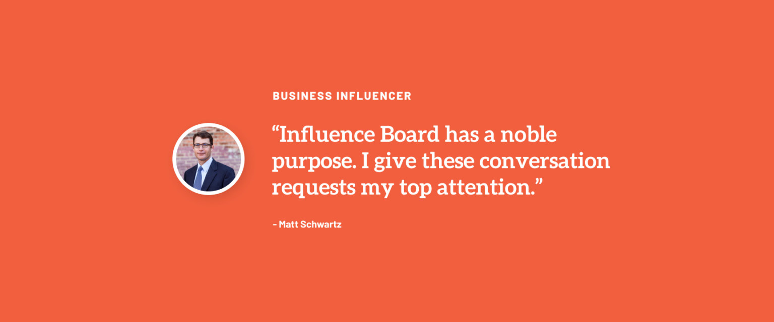 How it Works – Meeting Requester | Influence Board